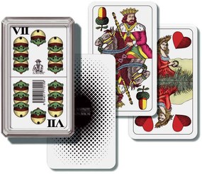 BONAPARTE Hra karty Mariáš dvouhlavý v plastové krabičce 26000158