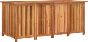 Zahradní úložný box 200 x 80 x 75 cm masivní akáciové dřevo 319709