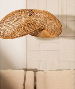 Ratanové stínidlo v přírodní barvě 58x85 cm Isora – Kave Home