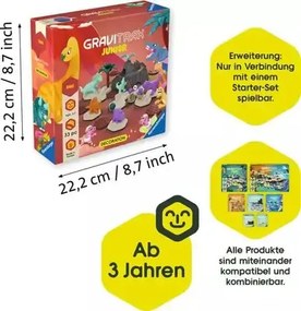 Ravensburger GraviTrax Junior Dinosauři - rozšíření