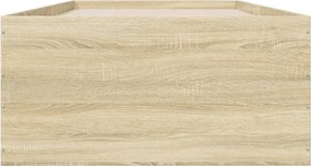 Rám postele dub sonoma 90 x 190 cm kompozitní dřevo 3280974