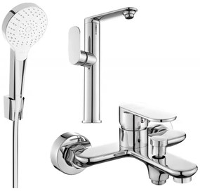 Mexen Milo R05 vanová sada, chrom - 713153R05-00
