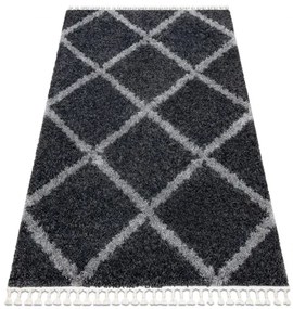 Kusový koberec Shaggy UNION 3482 šedý Rozměr: 180x270 cm