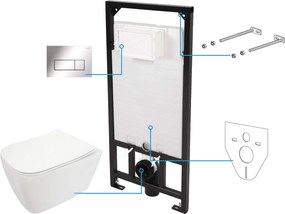 Deante Toilet set, concealed, 6 in 1
