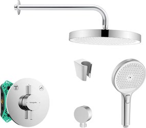 SANITINO - Sprchový set s baterií a tělesem pod omítku Hansgrohe, příslušenství kielle, chrom SANI21HKK004