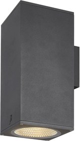 LA 1003438 ENOLA SQUARE UP/DOWN L Outdoor, nástěnné LED svítidlo, antracitové, CCT 3000/4000K - BIG WHITE (SLV)