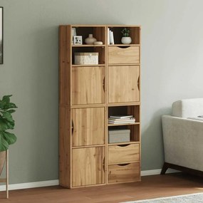Boční skříňky 4 ks "ODDA" 40x24x79 cm Borovicový masiv 3365350
