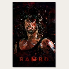 Gario Obraz na plátně Rambo, Sylvester Stallone - Dmitry Belov Rozměry: 40 x 60 cm