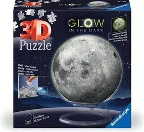 Ravensburger Puzzle-Ball Měsíc svítící ve tmě / 3D Puzzle / od 6 let