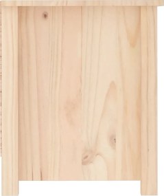 vidaXL Botník 110 x 38 x 45,5 cm masivní borovice [814594] Barva: Přírodní