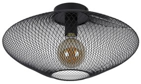 Lucide 21123/45/30 stropní svítidlo Mesh černé, E27, ø45cm