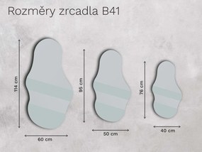 Duhové zrcadlo Base B41 40×76