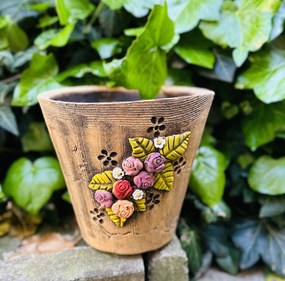 Keramika Javorník Květináč -růže