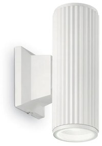 Venkovní nástěnné svítidlo Ideal Lux Base AP2 bianco 129457 bílé IP44