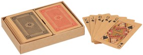 ČistéDřevo Sada 2 balíčků hracích karet z recyklovaného papíru