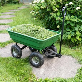 Ruční vozík Wiltec – 200 kg, 50 l (61305)