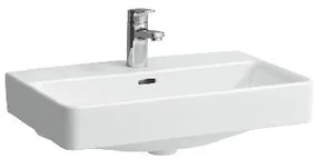 Laufen Pro S - Umyvadlo Compact, 600x380 mm, 1 otvor pro baterii, bílá H8179590001041