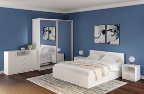 Casarredo - Komfort nábytek Sestava do ložnice LAVRAS bílá