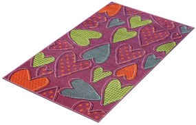 Koberce Breno Kusový koberec PLAY 47/RMR, Růžová, Vícebarevné, 120 x 170 cm