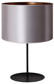 Duolla Duolla - Stolní lampa CANNES 1xE14/15W/230V 20 cm stříbrná/měděná/černá DU602983