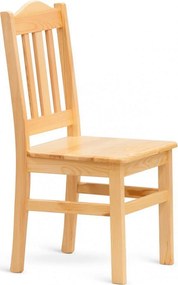 Stima Dřevěná jídelní židle PINO II masiv | Odstín: borovice