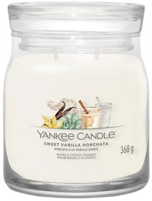 OnaDnes -20% Střední vonná svíčka Yankee Candle Vanilla Horchata Singature