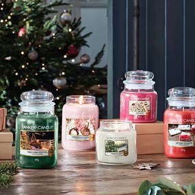 Yankee Candle vonná svíčka Classic ve skle velká Christmas Eve Cocoa 623 g