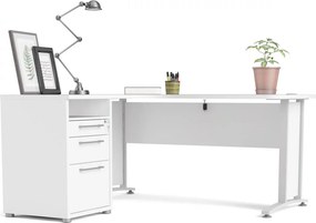 FALCO Psací stůl Office 80400/44 bílá/bílá