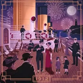 Ravensburger ArtSoul: Titanic / 750 dílků / od 14 let
