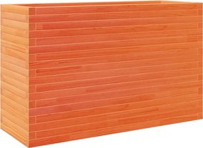 Zahradní truhlík voskově hnědý 110x40x68,5 cm masivní borovice 3282496