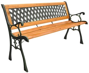 ISO Zahradní lavice, dřevěná, 3390