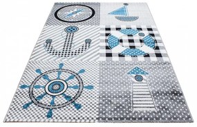 Vopi | Kusový koberec Kids 510 grey - 80 x 150 cm