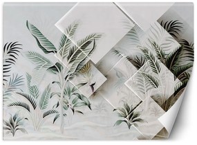Gario Fototapeta Zelené listy Materiál: Vliesová, Rozměry: 200 x 140 cm
