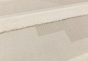 Tribeca Design Kusový koberec Mola Natural/Cream Geometric Rozměry: 160x230 cm