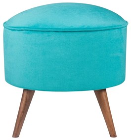 Atelier del Sofa Taburet Buena Park - Turquoise, Tyrkysová