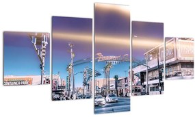 Obraz ulice v Las Vegas (125x70 cm)