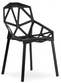 Set čtyř židlí ESSEN černé ( 4ks)
