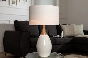 Stolní lampa DESIRE, 60 cm, bílá