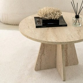 Konferenční stolek Mushroom Travertine