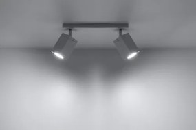 Bodové svítidlo SOLLUX Merida 2 GU10 2x40W bez zdroje SL.0096 bílá