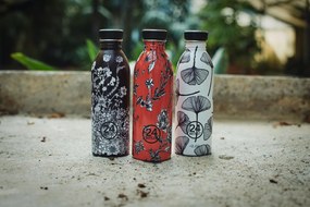 Láhev na vodu Urban Bottle Floral Camo Coral 500 ml