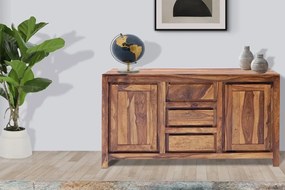 furniture-nabytek.cz - Masivní komoda z dřeva palisandr 160x45x90