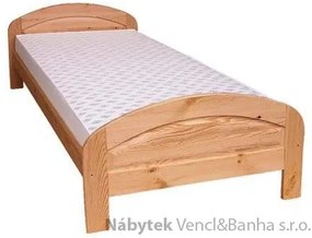 dřevěná dvoulůžková postel z masivního dřeva drewfilip 6 E