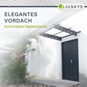 Juskys Vchodová stříška Manila Velikost: 100 × 80 cm