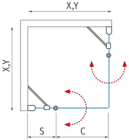 MI EPF+MI EPF 2023 mm Viz technická specifikace Transparent O 800 × 800 Černý elox MI EPF/800+MI EPF/800 800 800 MI EPF/800+MI EPF/800 NPE