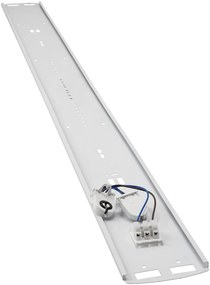 BERGE Hermetické svítidlo + 2x LED trubice - T8 - 120cm - 18W - teplá bílá - SADA