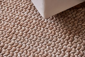 Ručne viazaný kusový koberec Sigma Sand DESP P106 Brown Mix, 80x150, béžová, obývacia izba, Diamond Carpets India