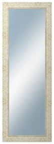 DANTIK - Zarámované zrcadlo - rozměr s rámem cca 50x140 cm z lišty PRAHA bílá (2930)