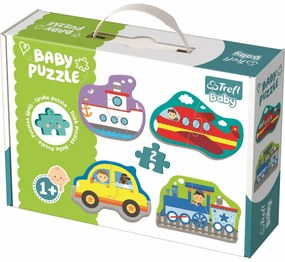 Trefl Baby puzzle Doprava, 8 dílků