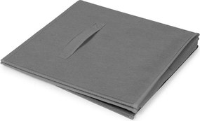 Tmavě šedý plastový úložný box 31x31x31 cm – Compactor